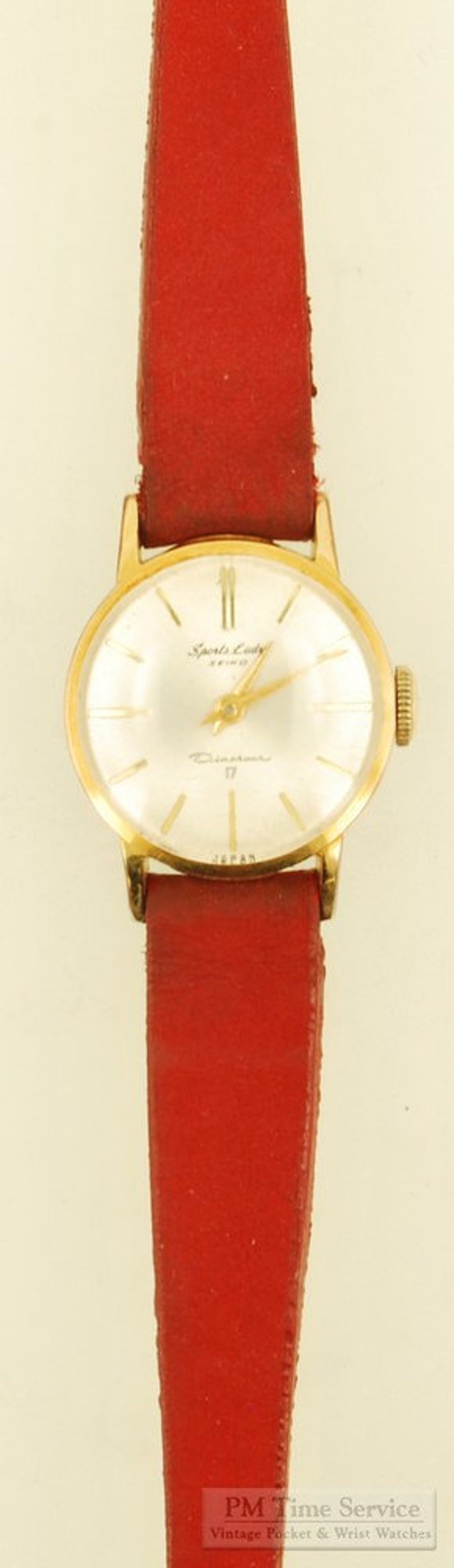 Seiko Sports Lady Diashock Vintage Ladies' Wrist Watch, 17 Jewels ...