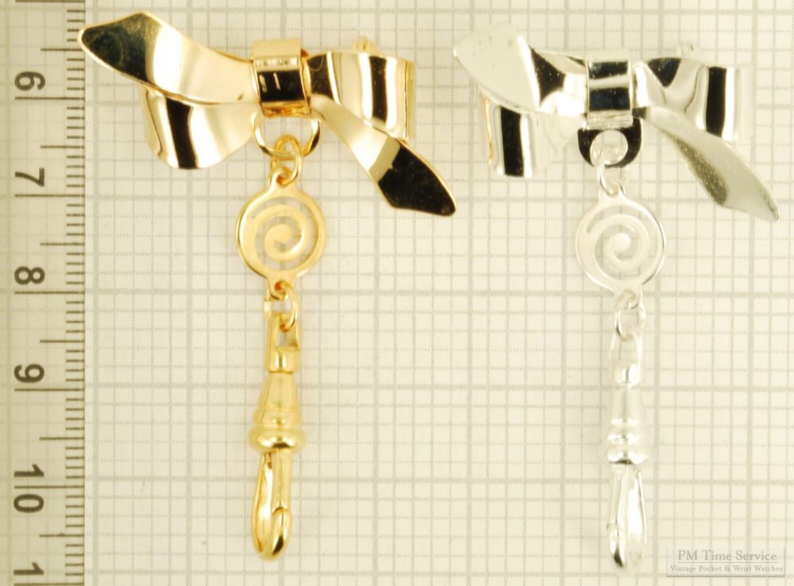 Large Bow-style Pins With Swivel Clasps, in a Variety of Color and ...