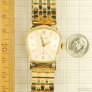 Hamilton Grade 770 Vintage Wrist Watch, 22 Jewels, Impressive Yellow ...