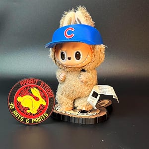 Labubu Chicago Cubs Baseball Cap (file Only) - Etsy
