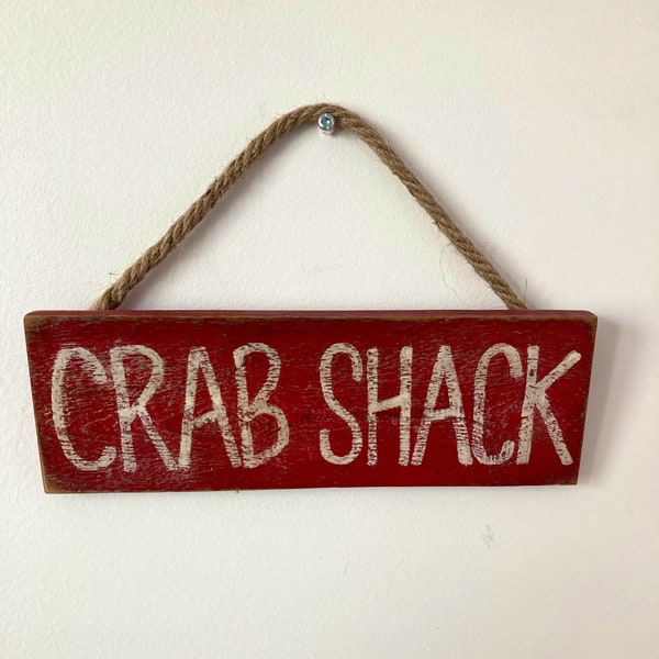Crab Shack Sign - Etsy