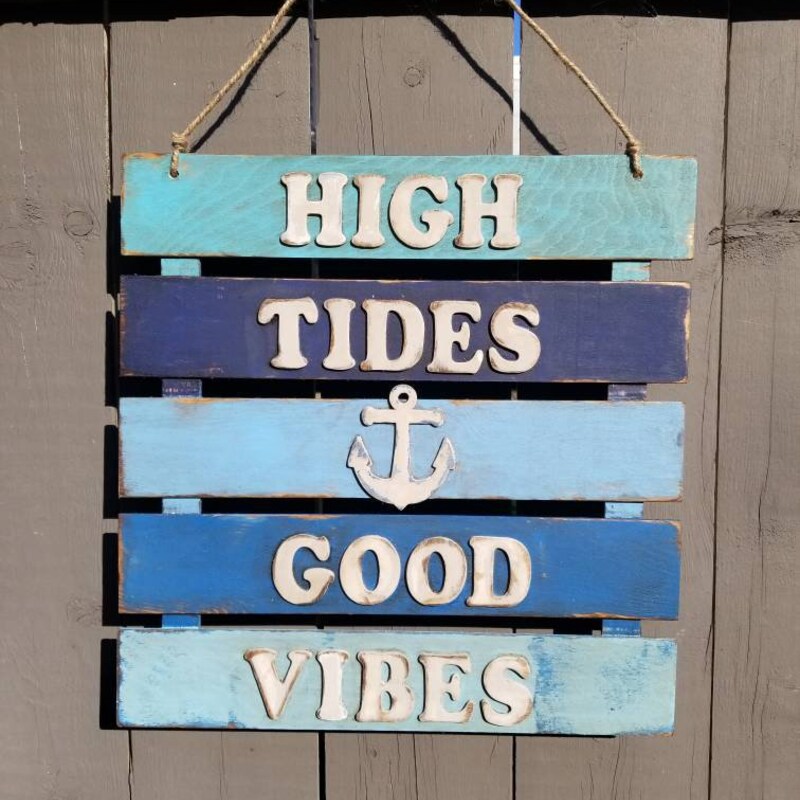 High Tide Sign - Etsy