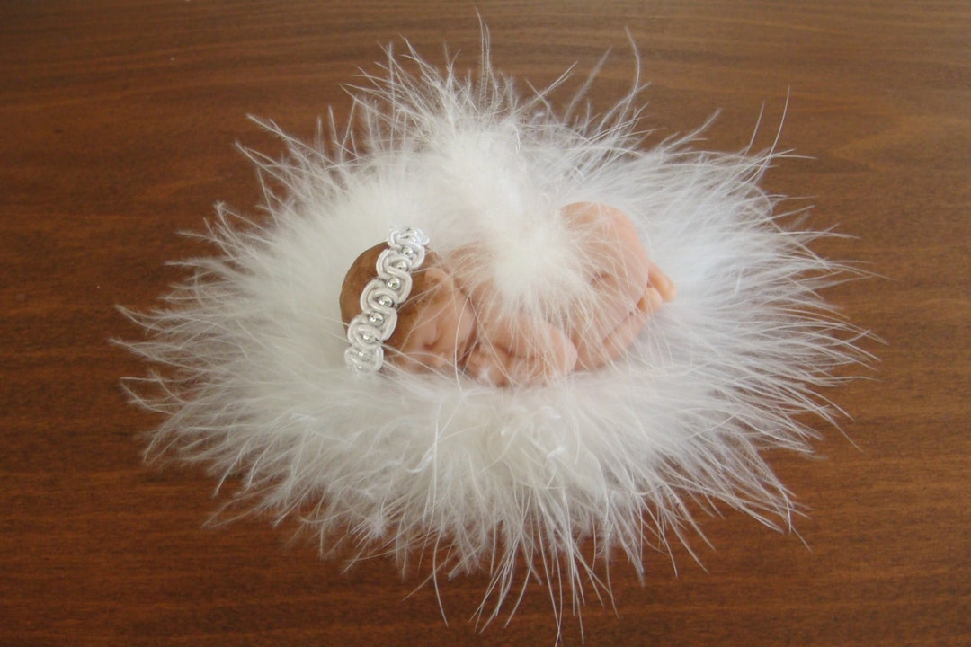 Handmade Infant Baby Angel Doll Miniature for display or decoration ...