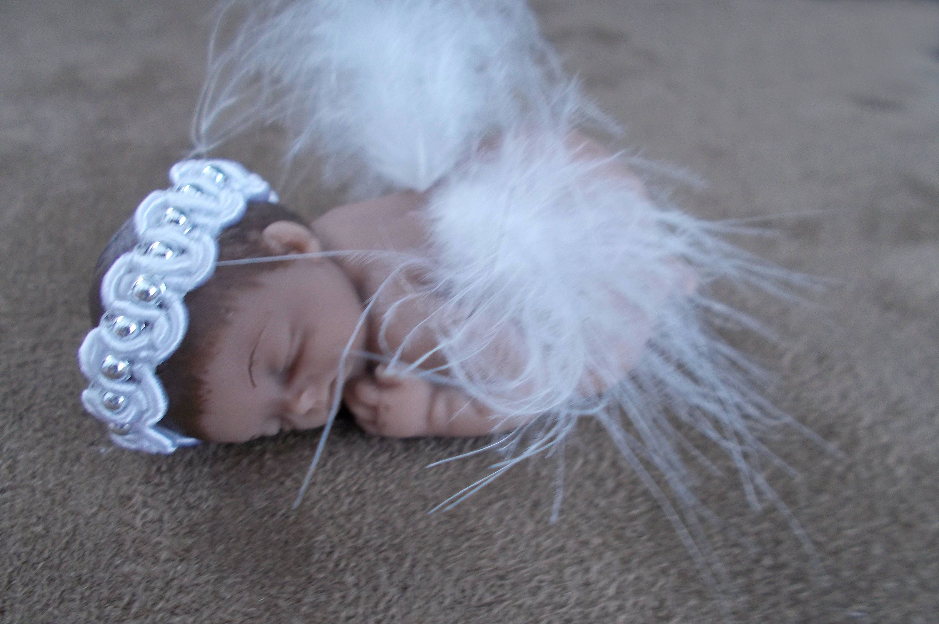 Handmade Infant Baby Angel (caucasain or Ethnic) Doll Miniature for ...