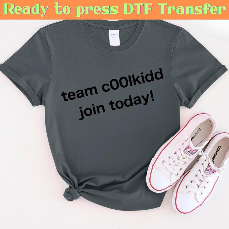 Team C00lkidd Roblox Gamer T-shirt: DTF Transfer Apparel - Etsy