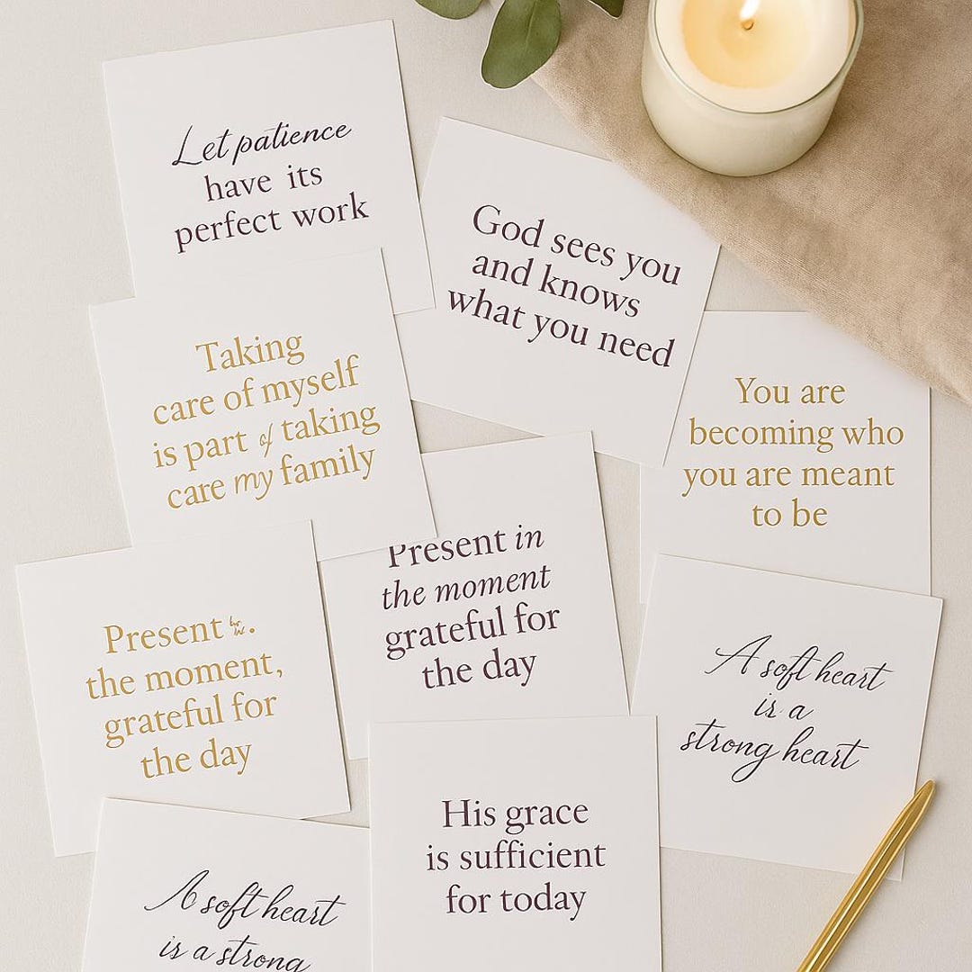 Printable Affirmation Cards for Moms – Faith-based Healing ...