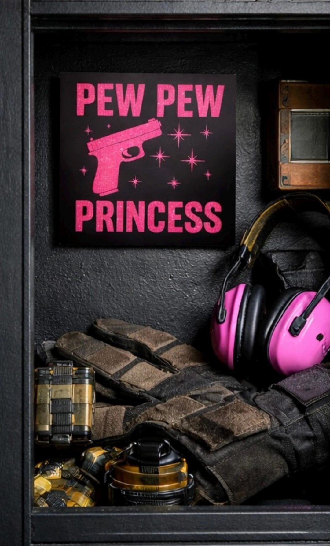 Pew Pew Princess Car Magnets - Etsy