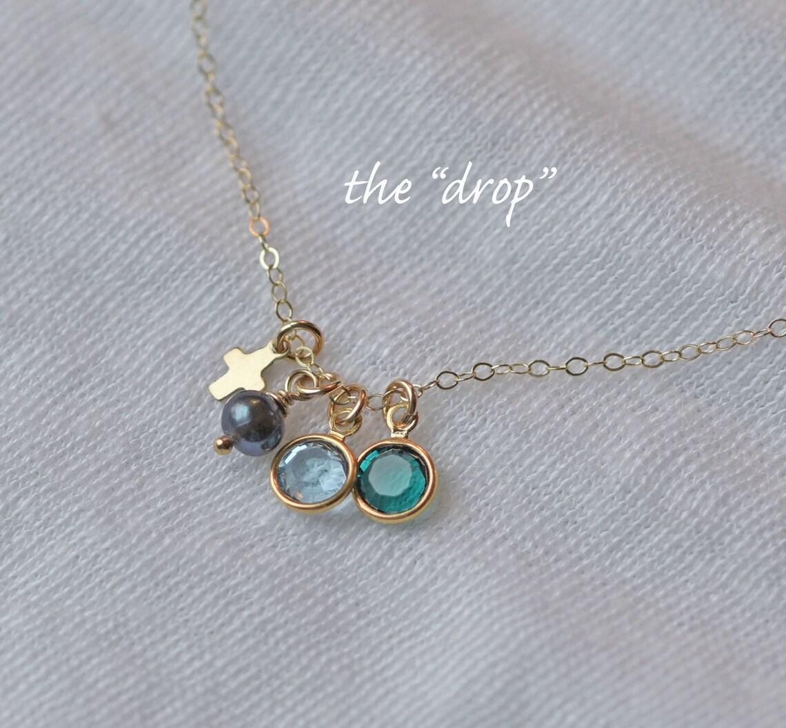 Add Ons, Birthstone Jewelry, Swarovski Crystal Channel Drop, Crystal ...