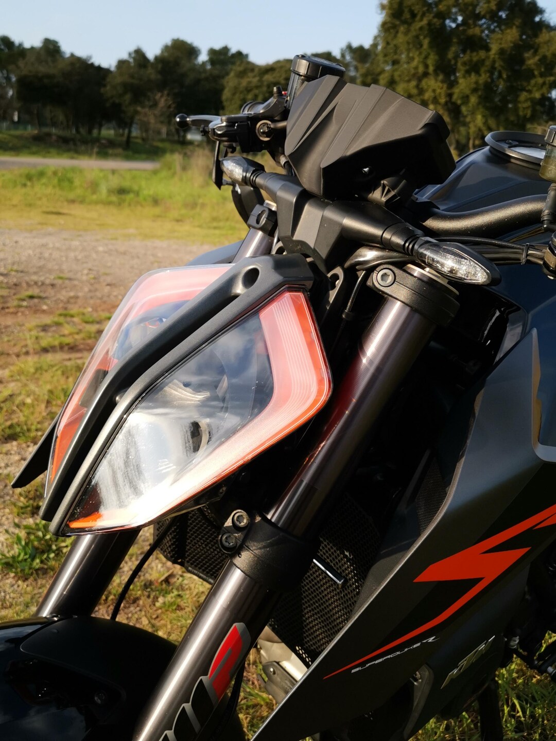 Wind Deflector / Meter Cover / Meter Protection "cobra Model" KTM ...