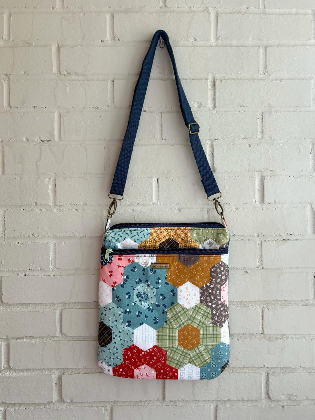 Crossbody Double Zipper Purse - Etsy