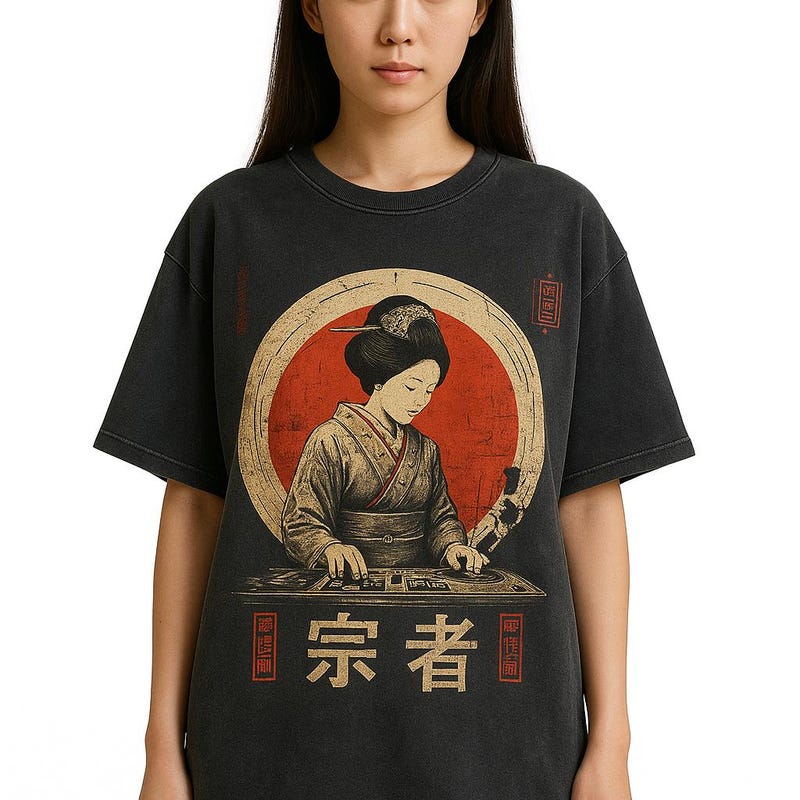 Mens Geisha Shirt - Etsy