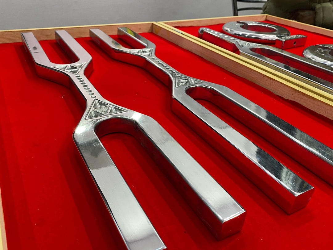 DNA KEY 528hz & A432hz Giant Tuning Fork (big Size Fork) - Etsy