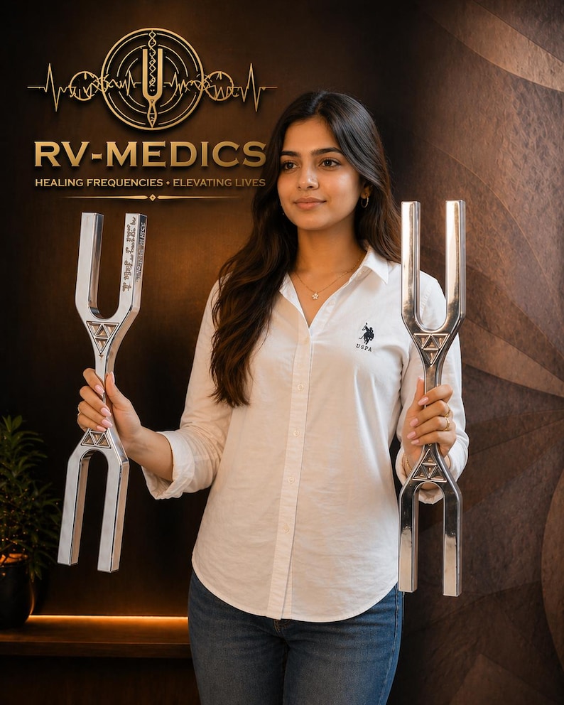 Handmade Giant Tuning Fork (F 342 Hz or C 512 Hz) – Custom Engraved ...