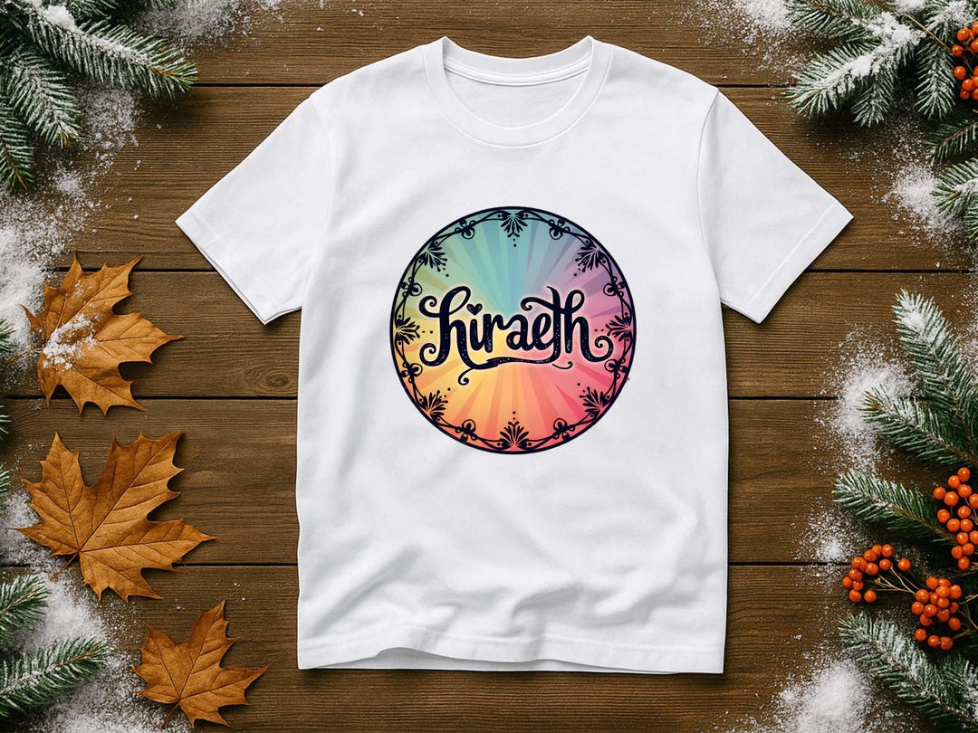 Hiraeth Ornate Holographic Pastel Color Wheel Swirls Decorative Graphic ...