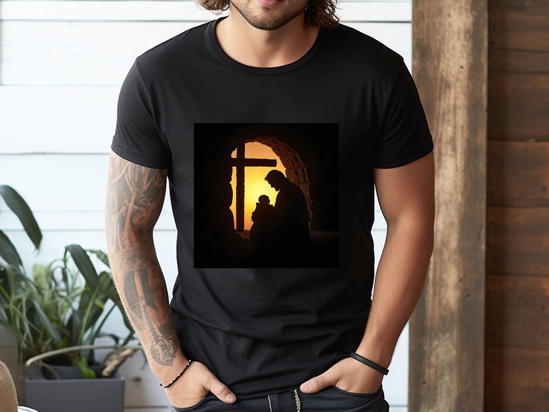 Christian Foreshadowing, Joseph & Baby LORD Silhouette, Jesus Died for ...