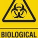 BIOLOGICAL HAZARD Safety Sign – Traffolyte Engraved | - Etsy