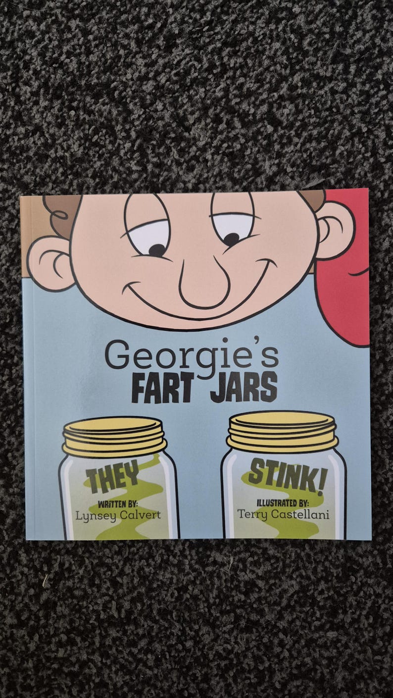 Georgie's Fart Jars - A Hilarious Children's Book - Etsy