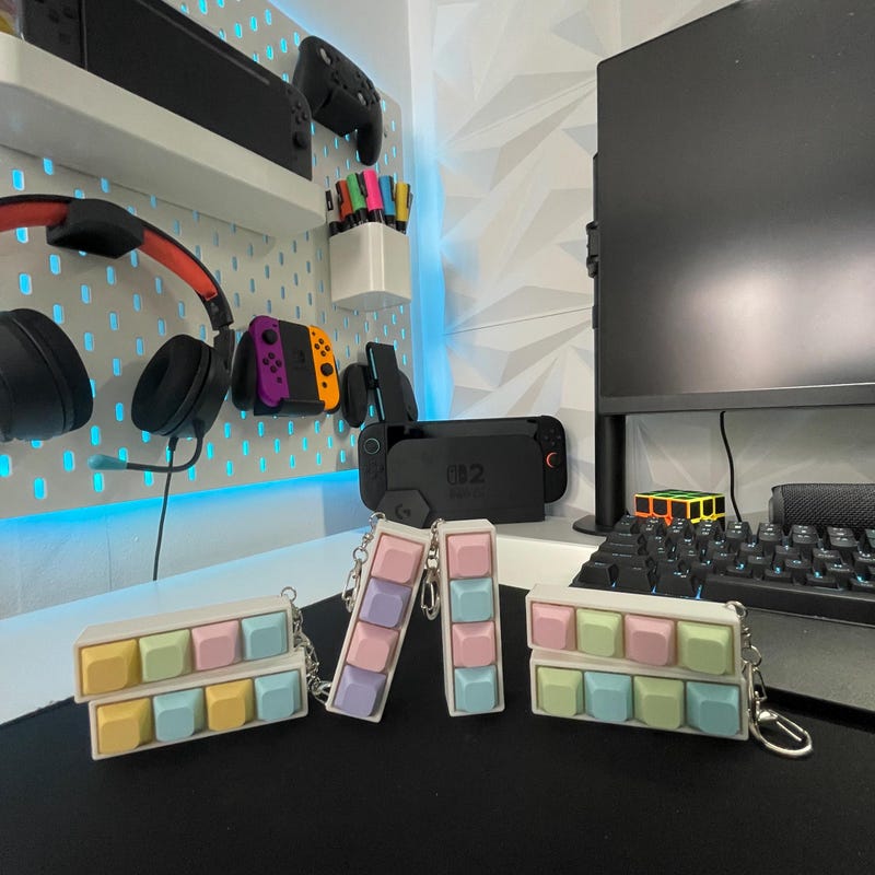 Keyboard Fidget 4 Keys - Etsy