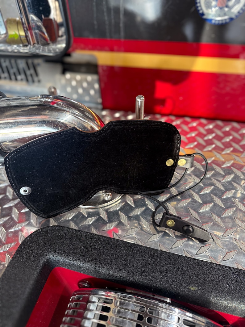 Custom Leather SCBA Face Mask Cover - Etsy