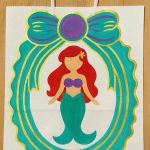 Hand Painted - Princess Gift Bags - Etsy