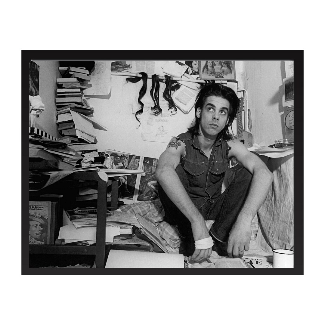 Nick Cave Vintage Photo Print: Rock Music Art Poster - Etsy