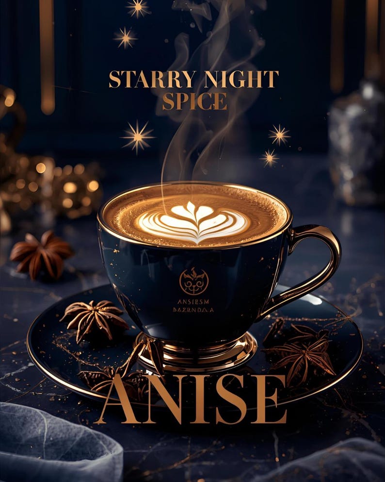 Starry Night Spice — Anise Dessert Coffee - Etsy