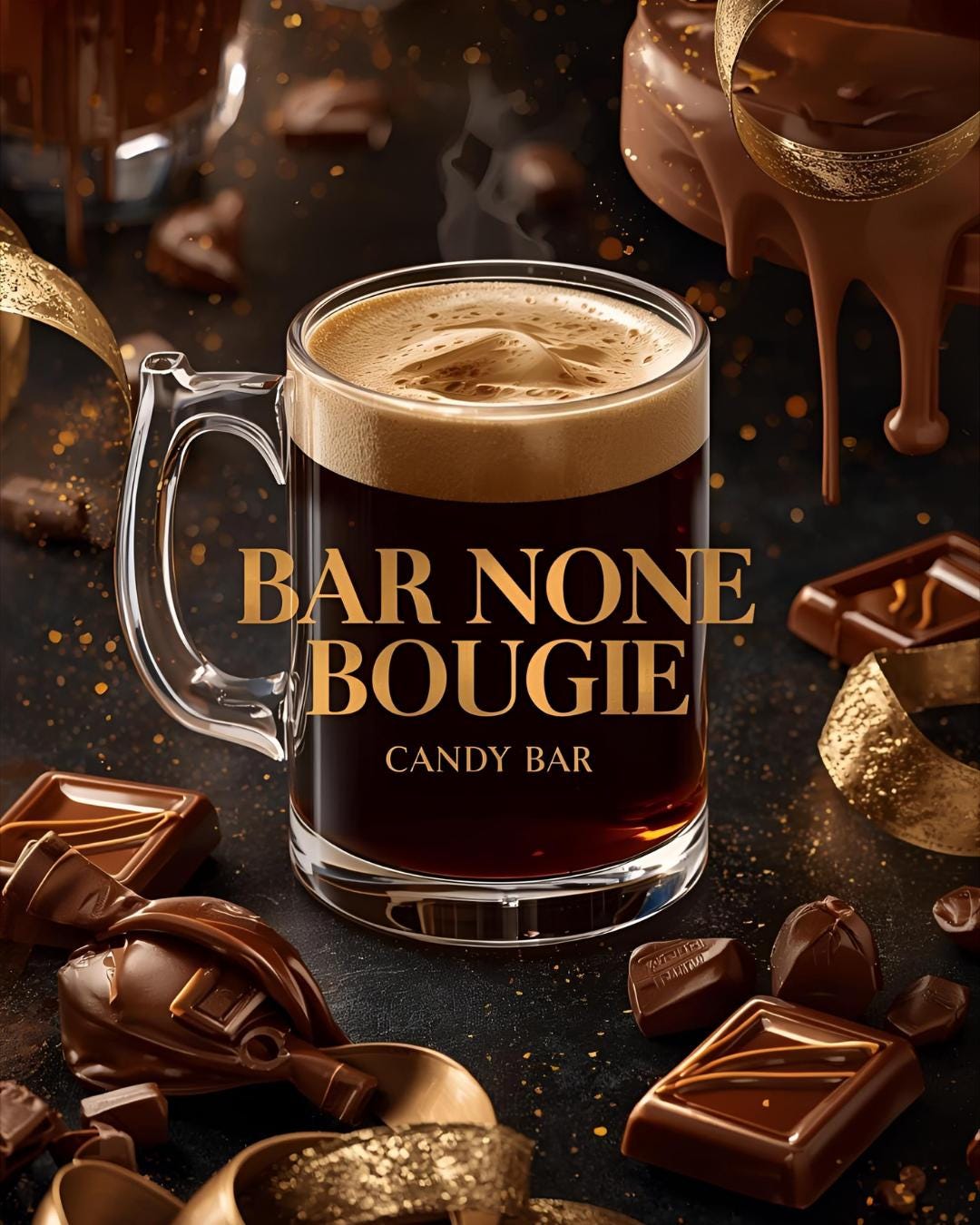 Bar None Bougie - Candy Bar Dessert Coffee - Etsy