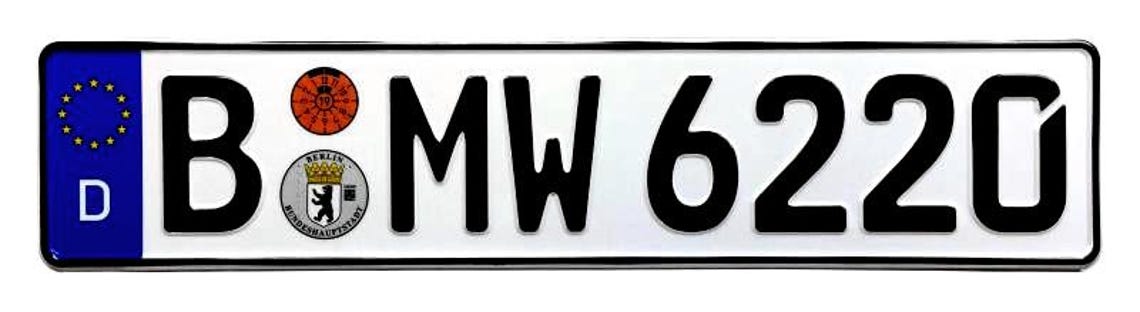 European License Plate Tag Plate Cover Metal - Etsy