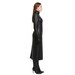 Women’s Leather Trench Coat – Long Duster With Corset Back Laces - Etsy