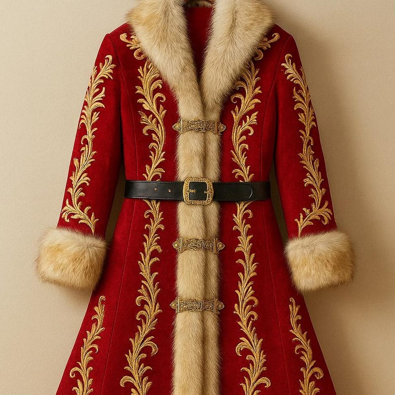 Fur Coat Men Christmas - Etsy
