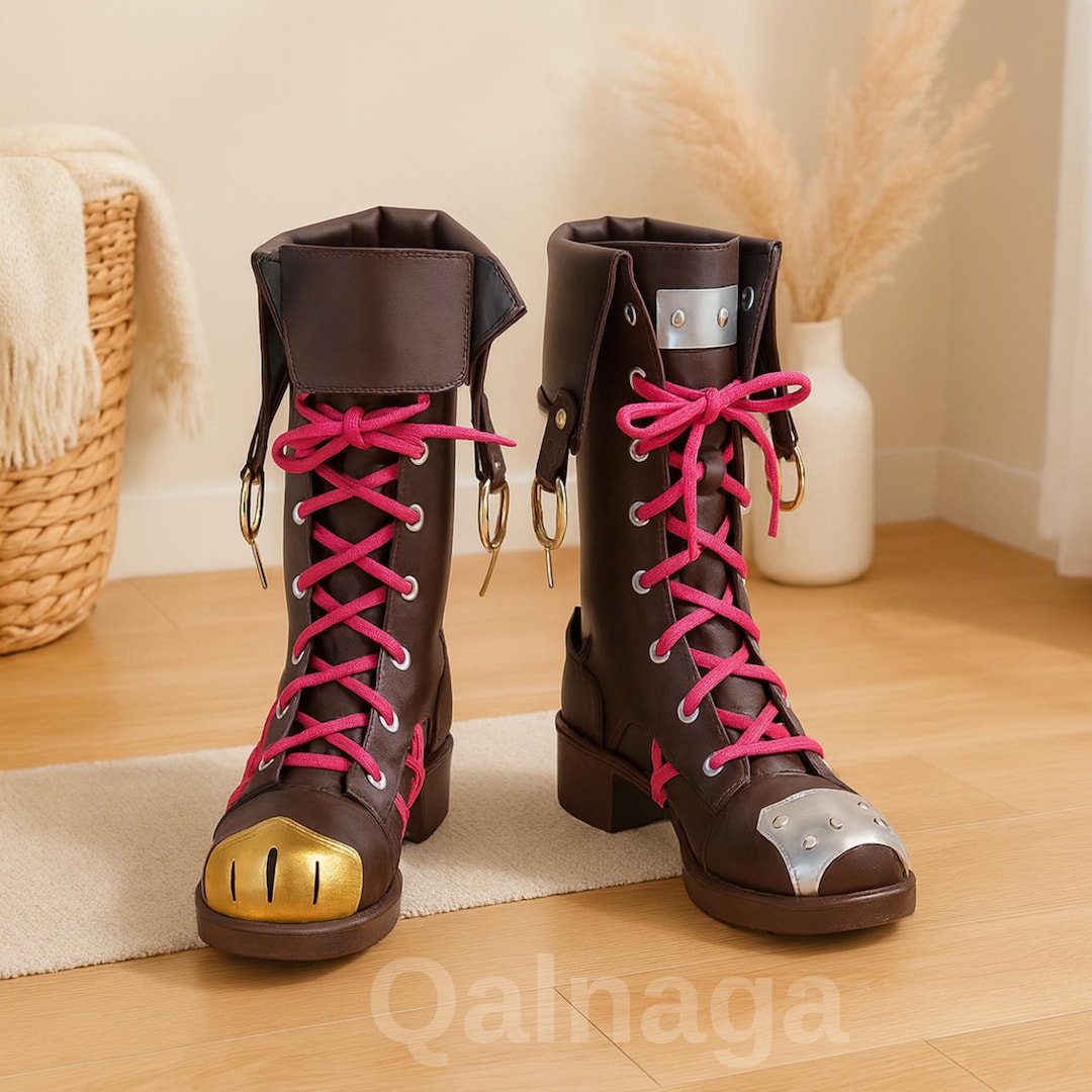 Arcane Jinx Cosplay Boots, League of Legends Shoes, Gift for Gaming ...