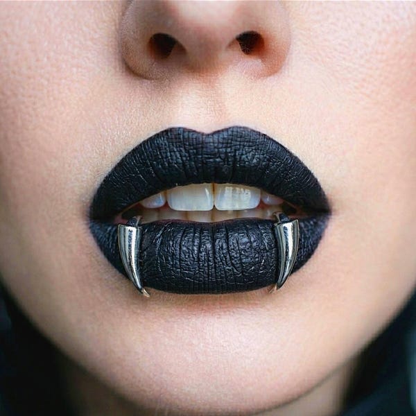 Vampire Fang Piercings - Etsy
