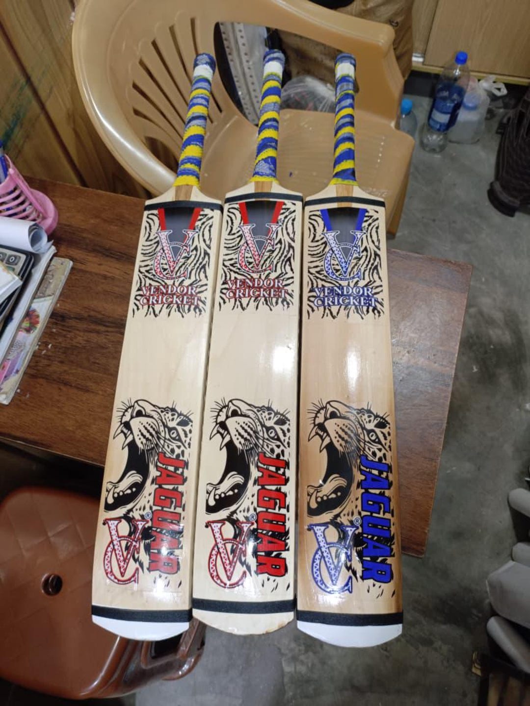 Rawalakot Wood Tape Ball Cricket Bat – Jaguar Edition 35” Lightweight ...