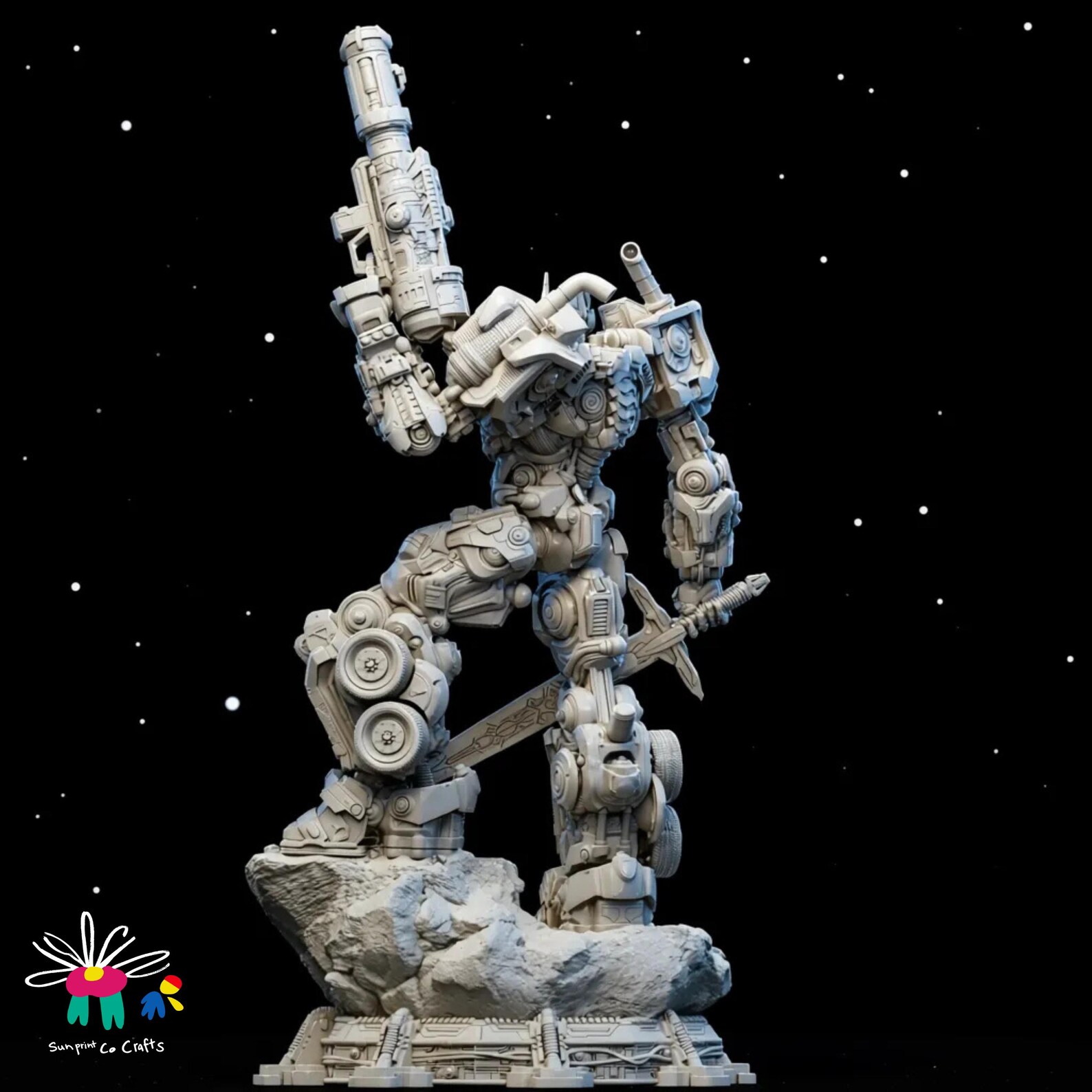 Optimus Mecha Commander STL File | 3D Print Model for Collectors, Sci ...
