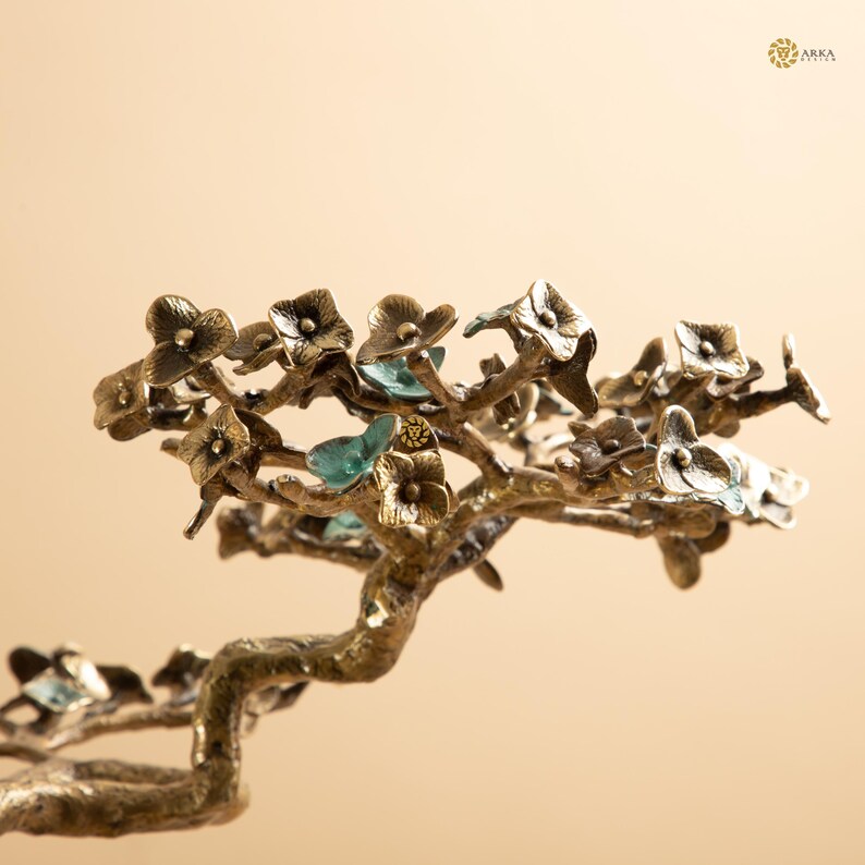 Handcrafted Brass Tree of Life Sculpture: Artistic Home Decor - Etsy