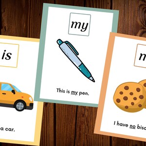 English Sight Words Flash Cards: ESL Vocabulary Learning (PDF + PNG) - Etsy