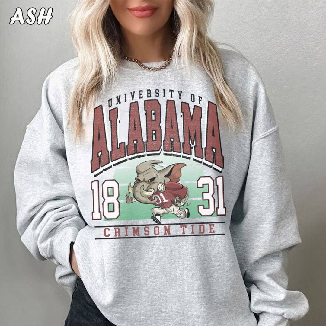 Vintage 90's Alabama Crimson Tide Shirt, Alabama Sweatshirt, Vintage ...