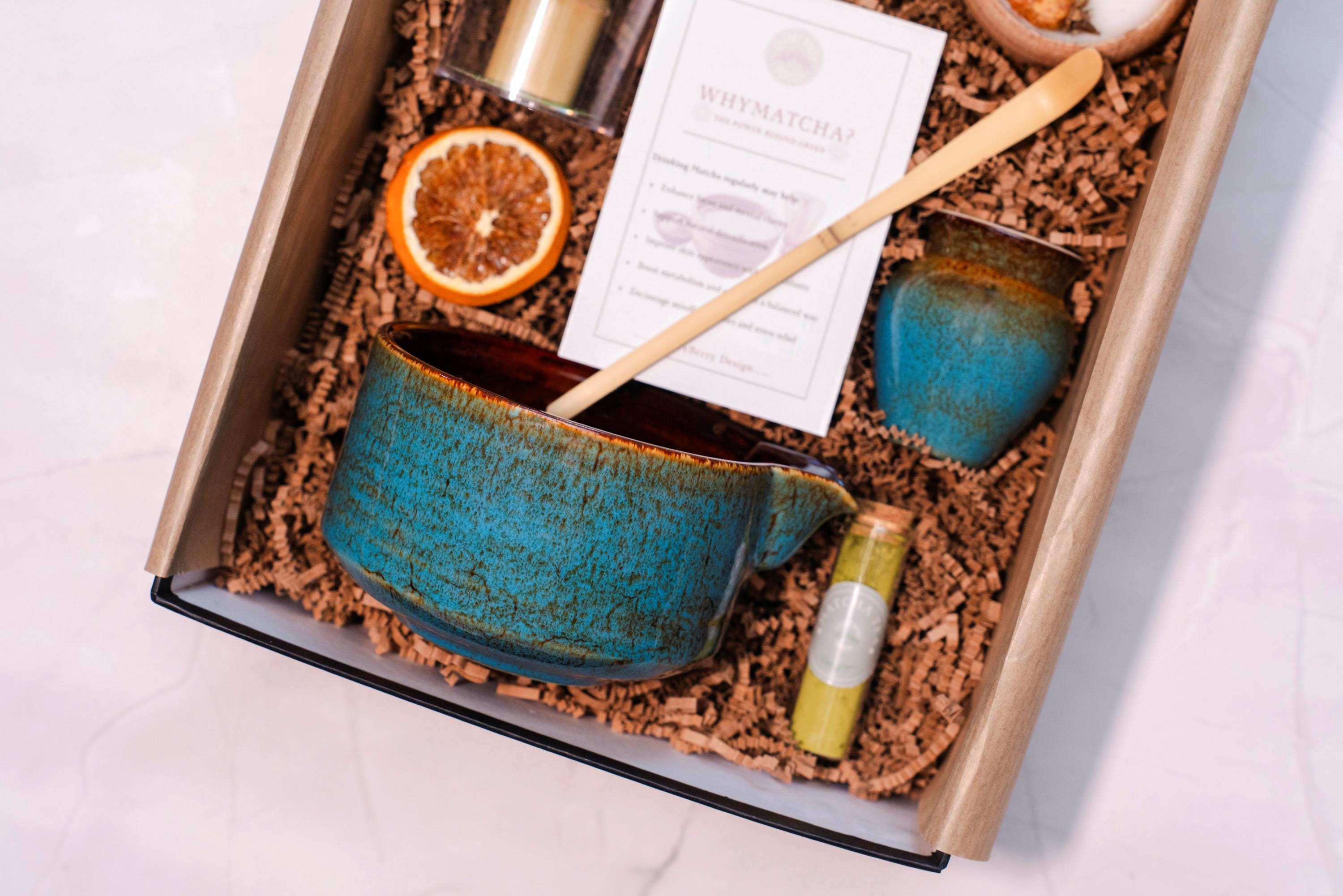 Matcha Tea Ceremony Gift Box, Bowl, Whisk, Spoon, Wellness Set - Etsy