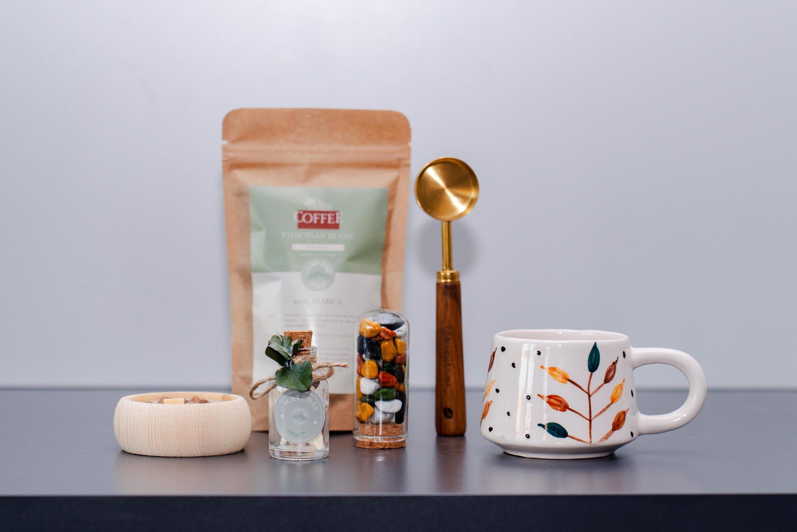 Espresso Gift Box: Ethiopian Coffee Beans, Ceramic Mug & Treats - Etsy