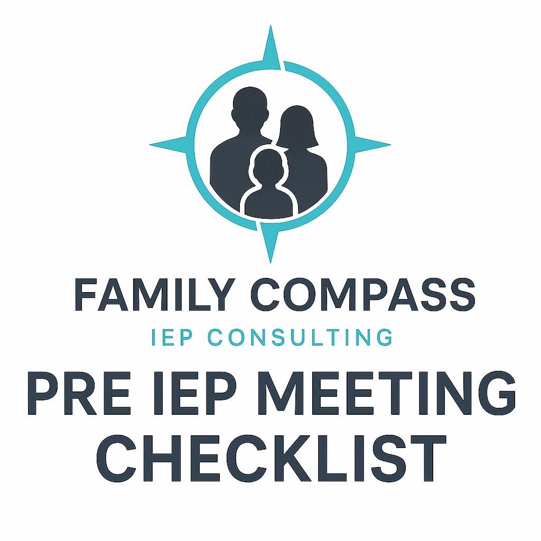 IEP Pre-meeting Checklist - Etsy