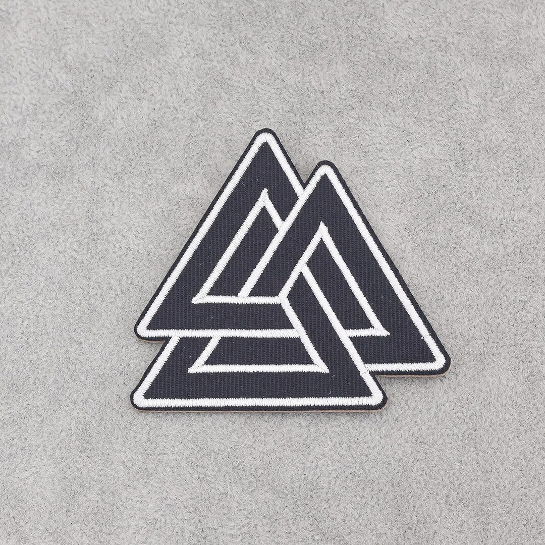Viking Totem Patches, Triangle Totem Iron-on Patches, Great for DIY ...