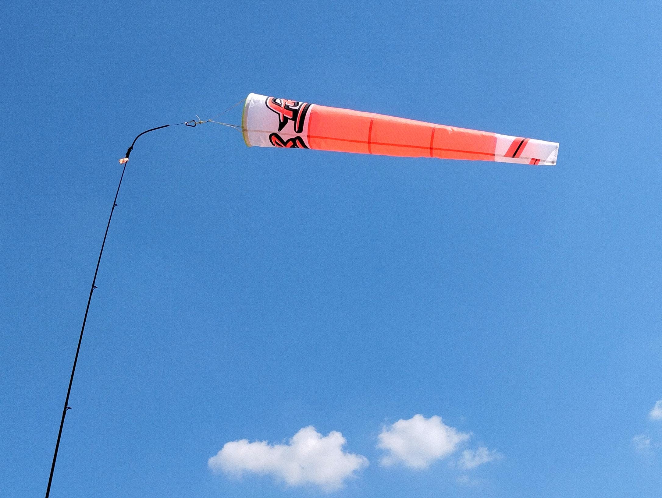 100 Cm UV PINK & GRAFFITI Wind Cone, Flag Made From 100 % Made From a ...