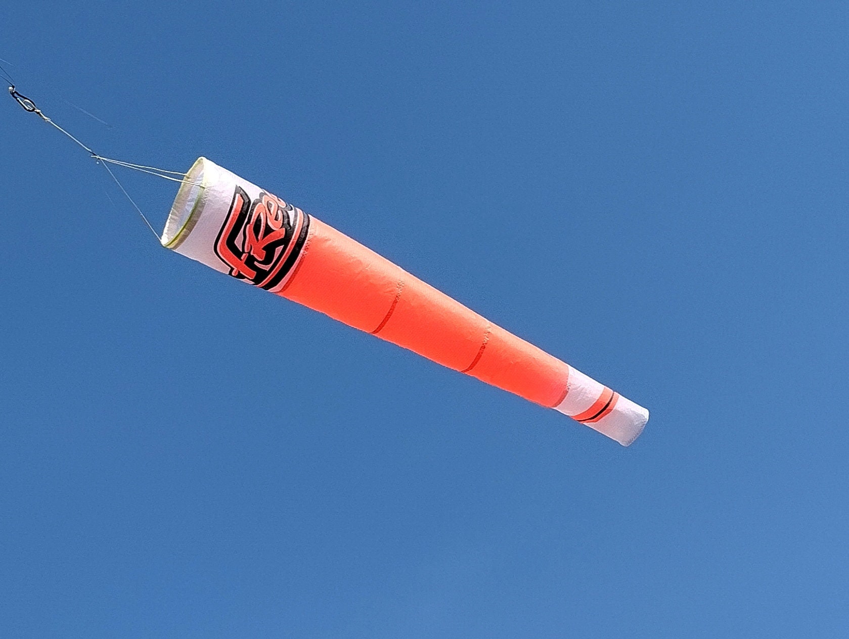 100 Cm UV PINK & GRAFFITI Wind Cone, Flag Made From 100 % Made From a ...
