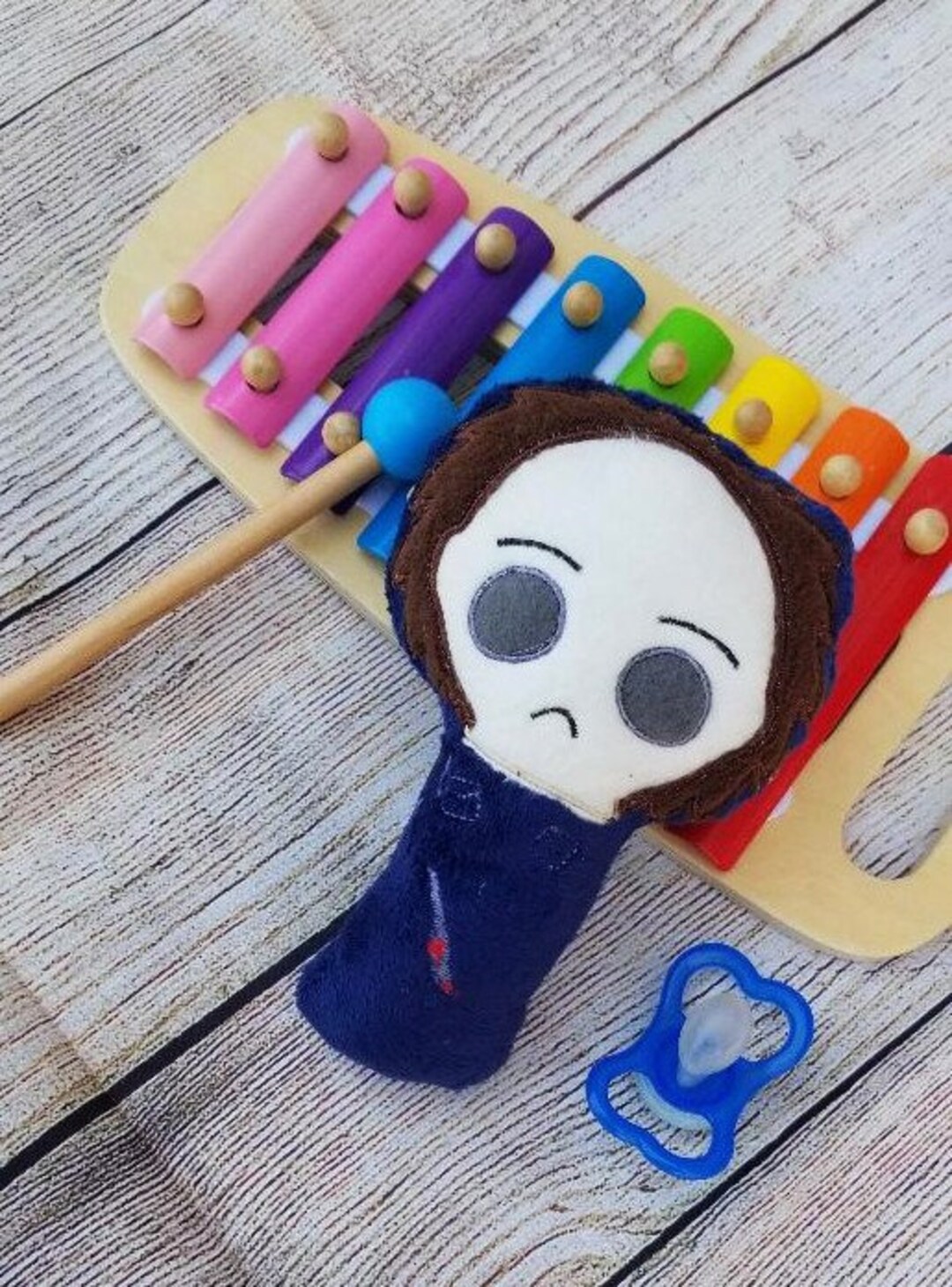 Horror Baby, Horror Rattles, Baby Plushie, Stuffy, Michael, Classic ...