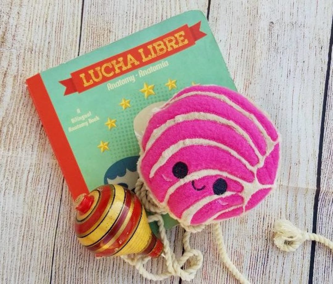 Concha, Baby Toy, Rattle, Plushie, Stuffie, Toy Sweets, Hispanic Bread ...