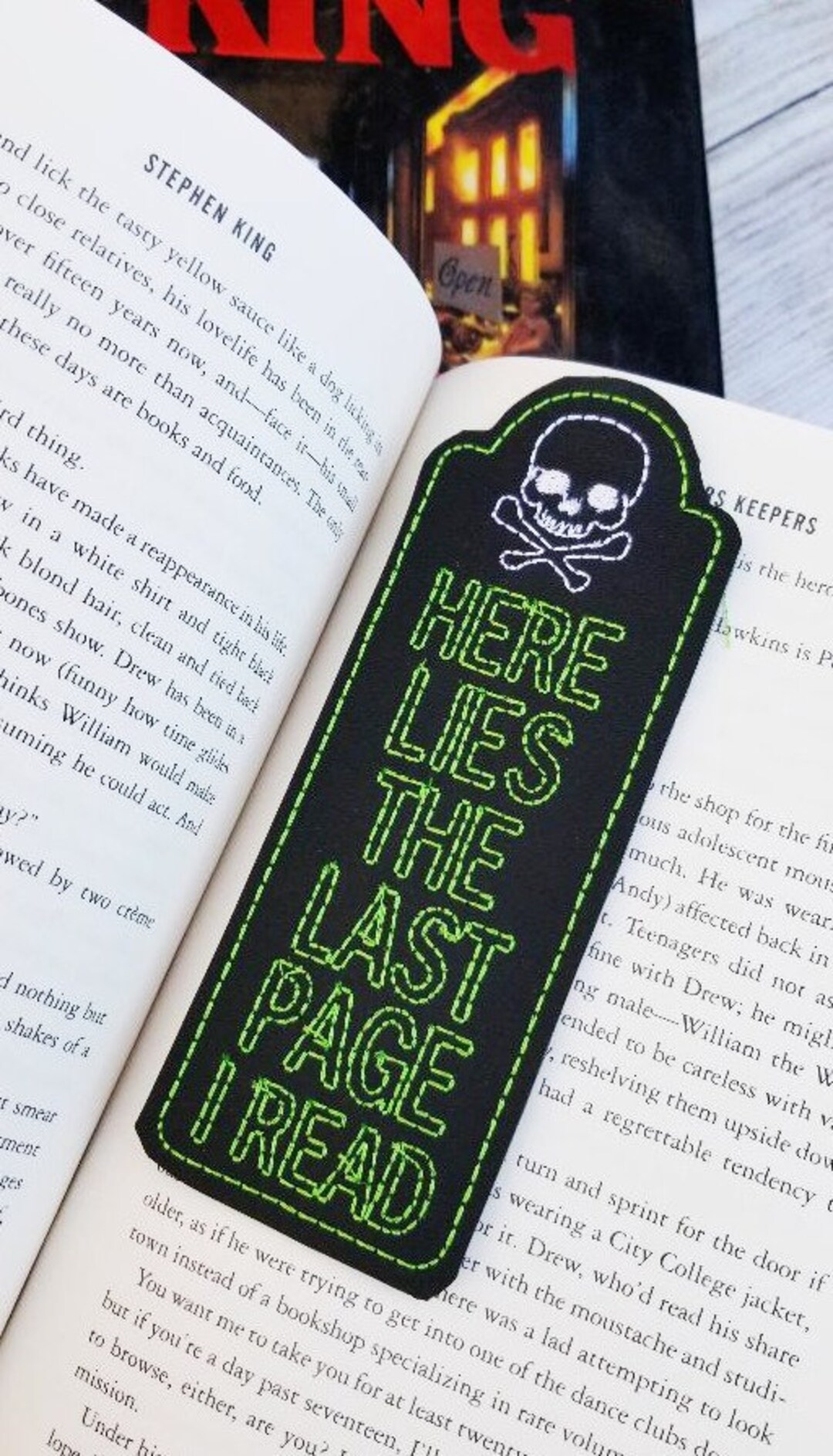 Horror Fan, Bookmark, Spot Holder, Trick or Treat, Scary Novel Fan ...