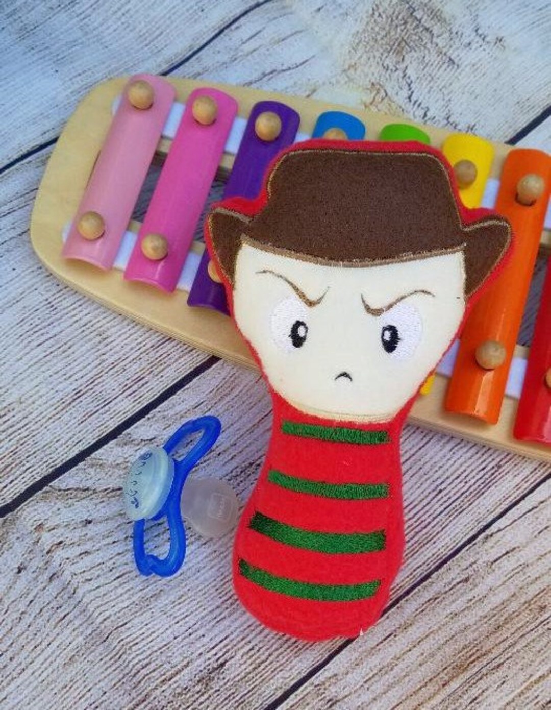 Horror Baby, Horror Rattles, Baby Plushie, Stuffy, Freddy, Nightmare ...