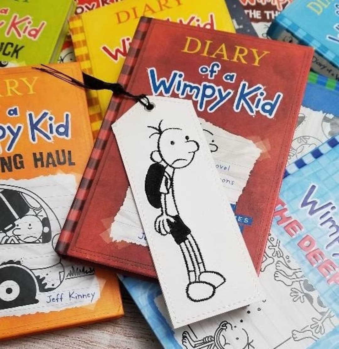 Wimpy Fan, Bookmark, Spot Holder, Kid, Funny Novel Fan, Diary Book Mark ...