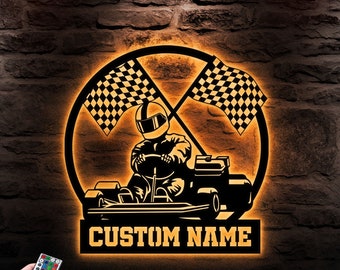 Go Kart Racing Sign - Etsy