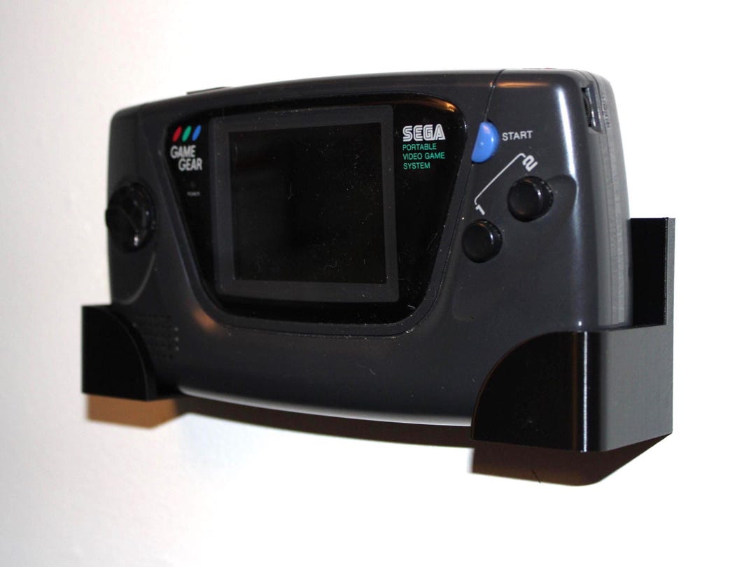 Sega Game Gear Wall Mount -- 3D Printed (mounting Screws INCLUDED) - Etsy